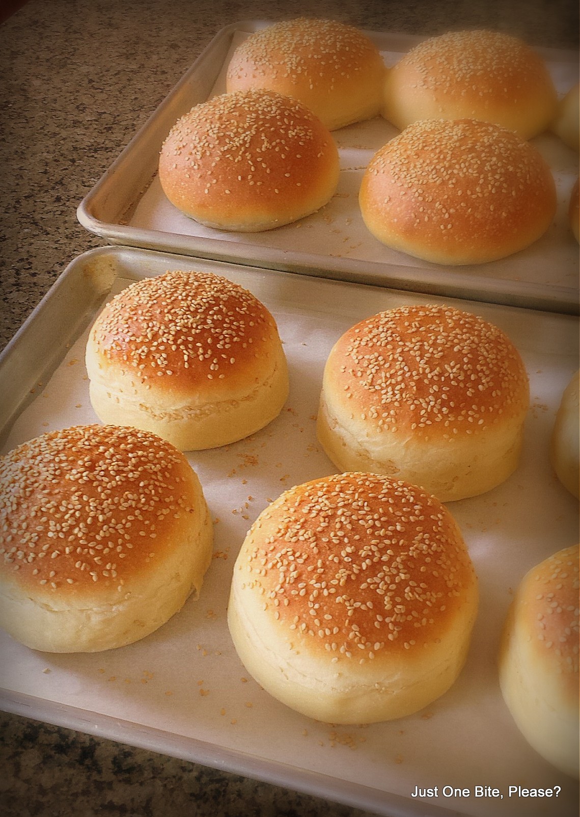 Homemade Hamburger Buns Classic Big Mac Club Just One Bite Please